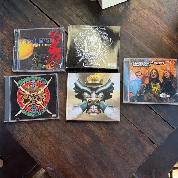 Media | Monster Magnet Cd Collection You Get 5 Baby | Poshmark